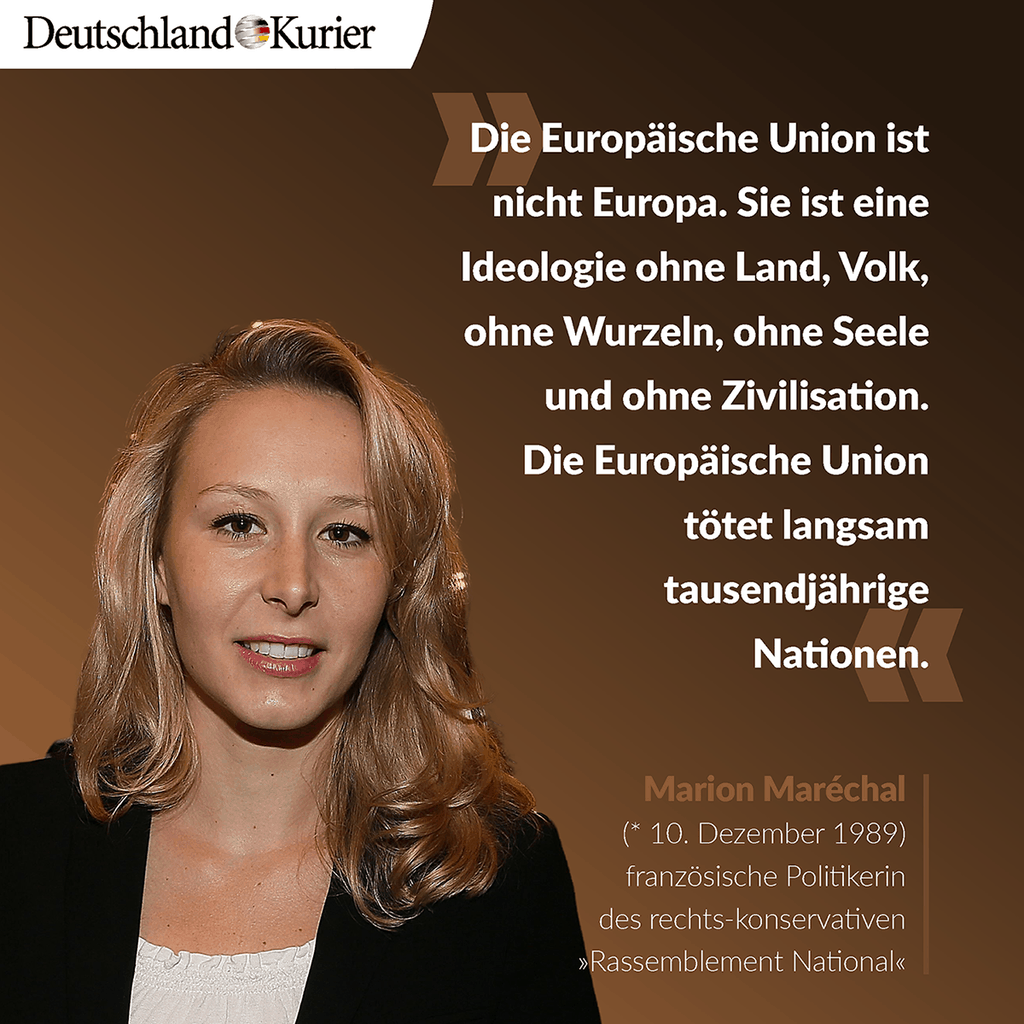 Marion Maréchal - Deutschland-Kurier