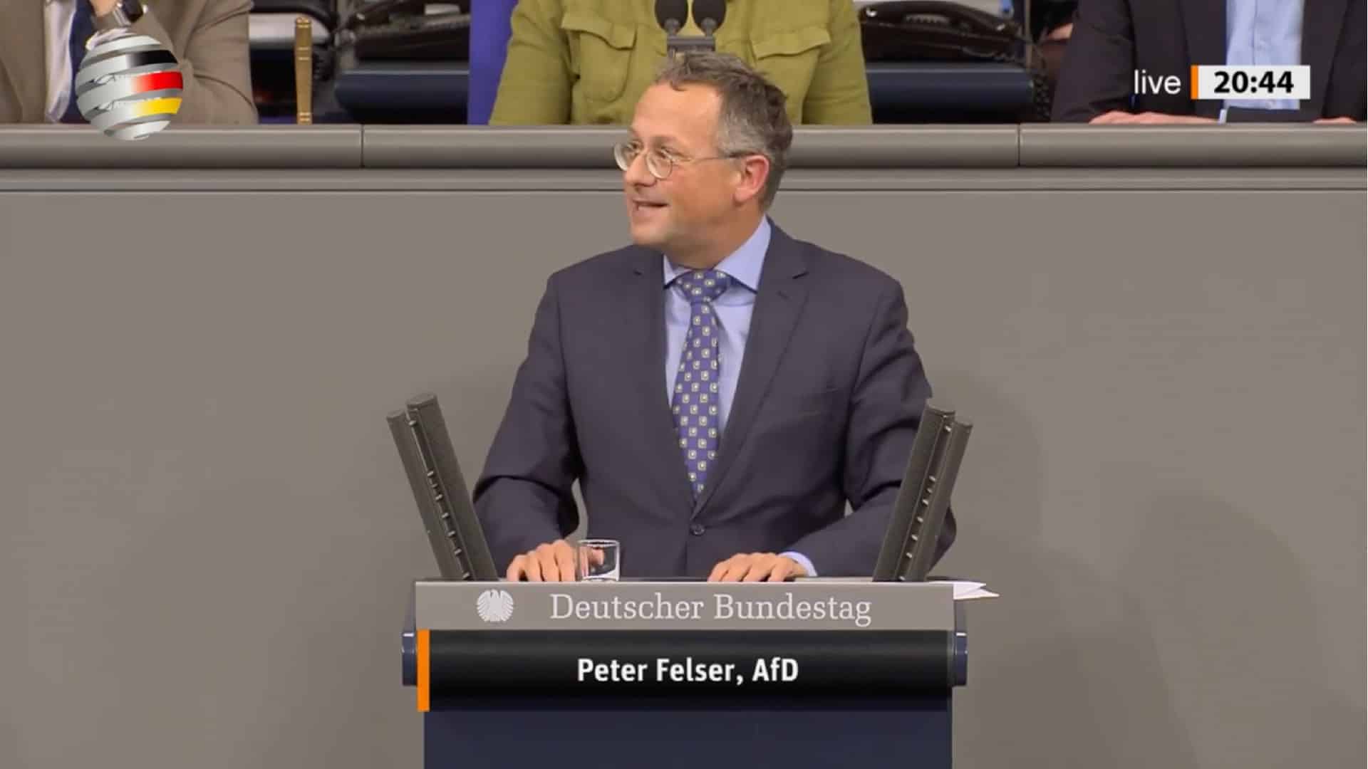 Peter Felser (AfD): „Ungeziefer hat in wertvollen Lebensmitteln nichts ...