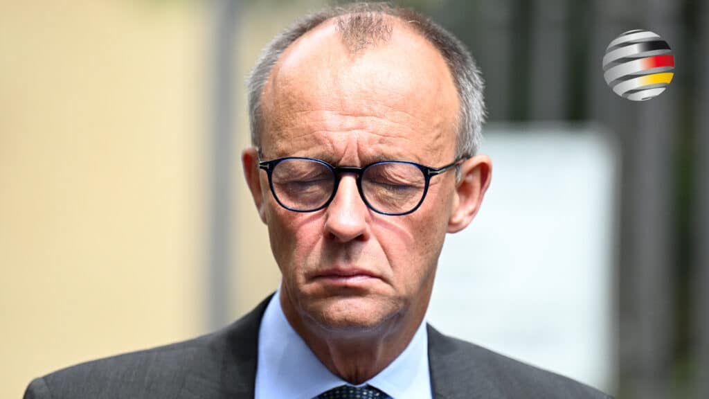 Merz tobt: Seine AfD-„Brandmauer“ bekommt in Dresden erste Risse ...