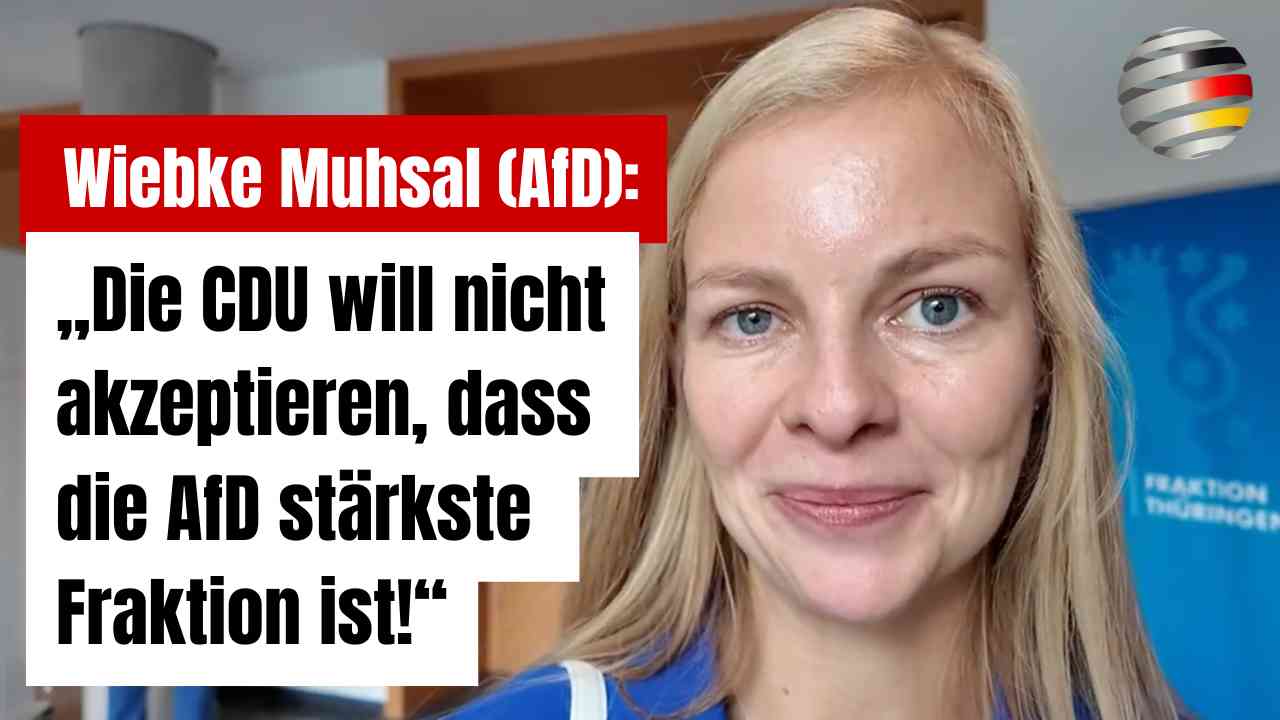 Wiebke Muhsal (AfD): „Die CDU will nicht akzeptieren, dass die AfD ...