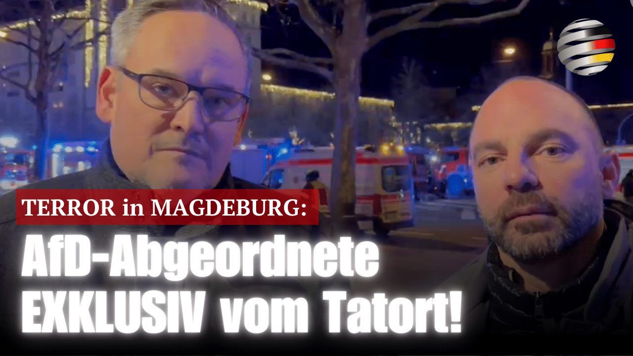 TERROR in MAGDEBURG: AfD-Abgeordnete berichten EXKLUSIV vom Tatort ...