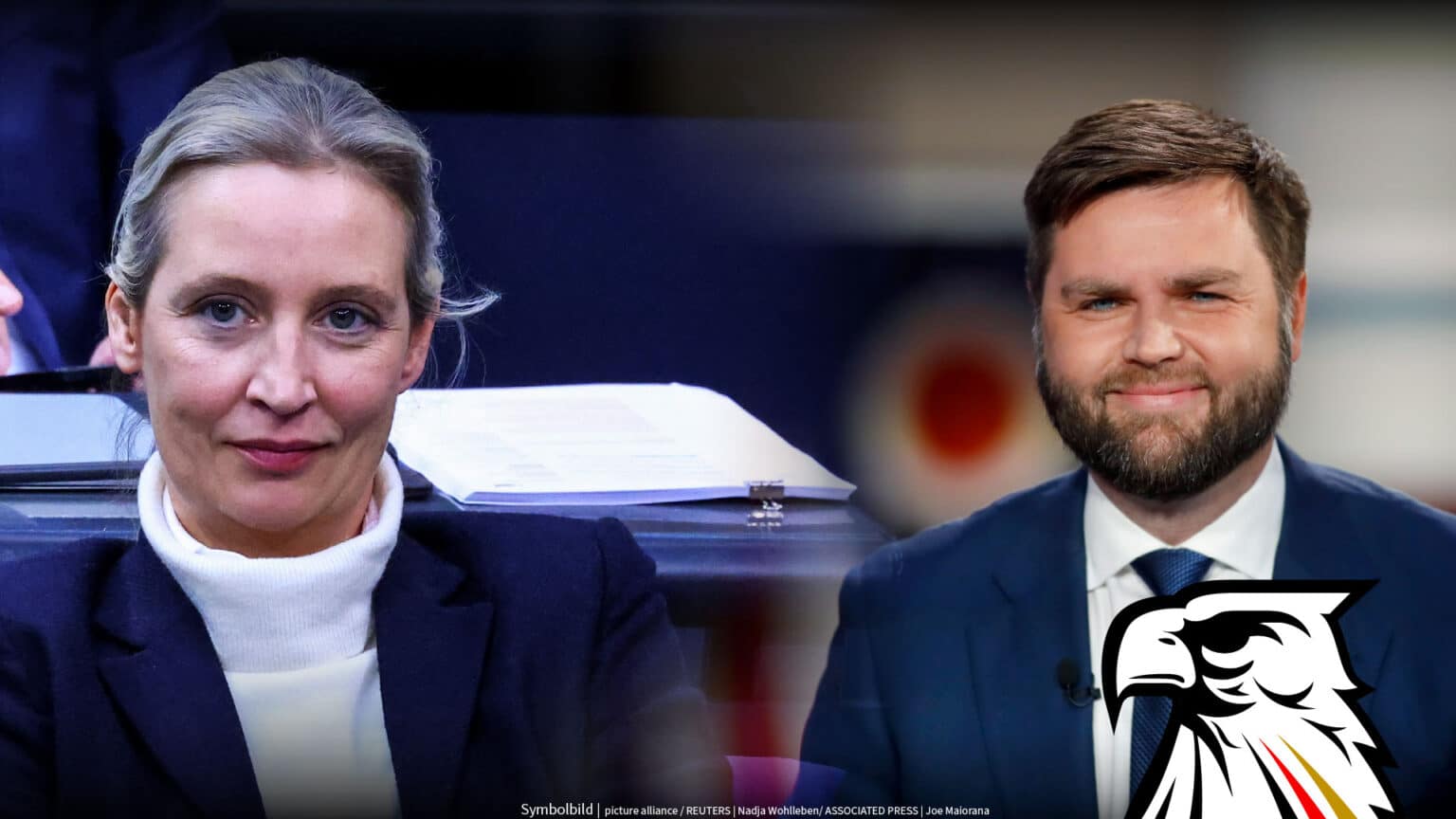 Ehre wem Ehre gebührt: J.D. Vance empfängt Alice Weidel (AfD) am Rande ...