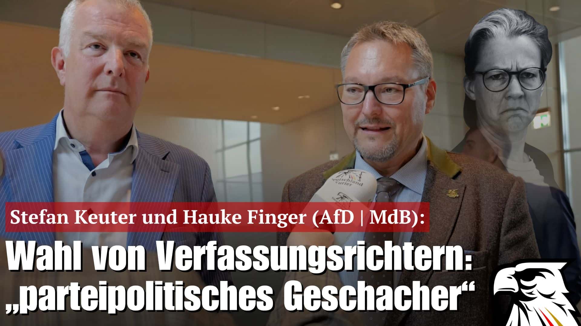 Stefan Keuter und Hauke Finger (AfD | MdB) zur Wahl der ...